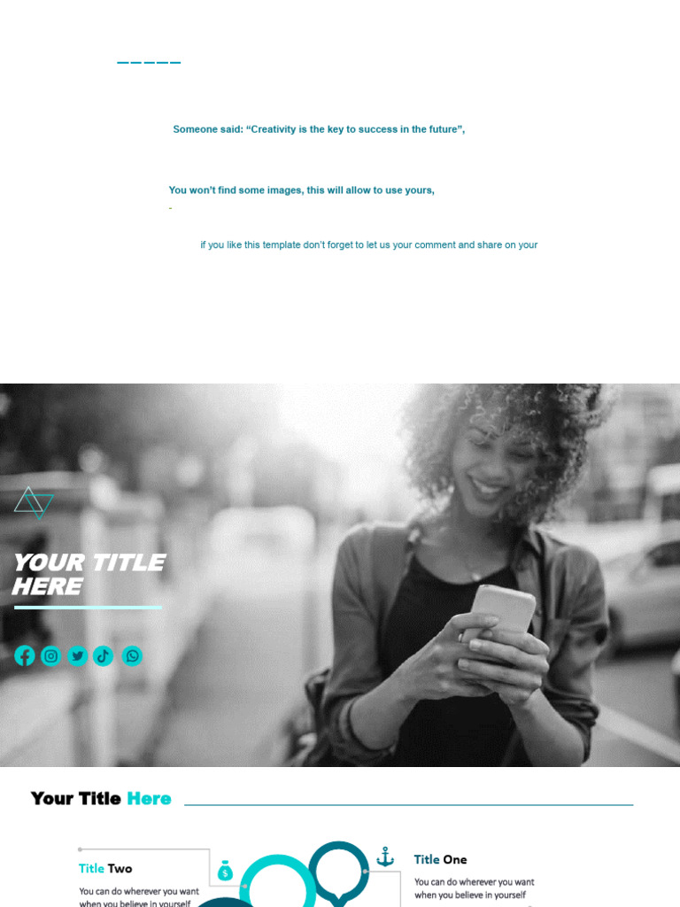 Resume Template for Creative Use | PDF