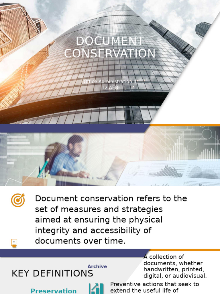 Document Conservation | PDF