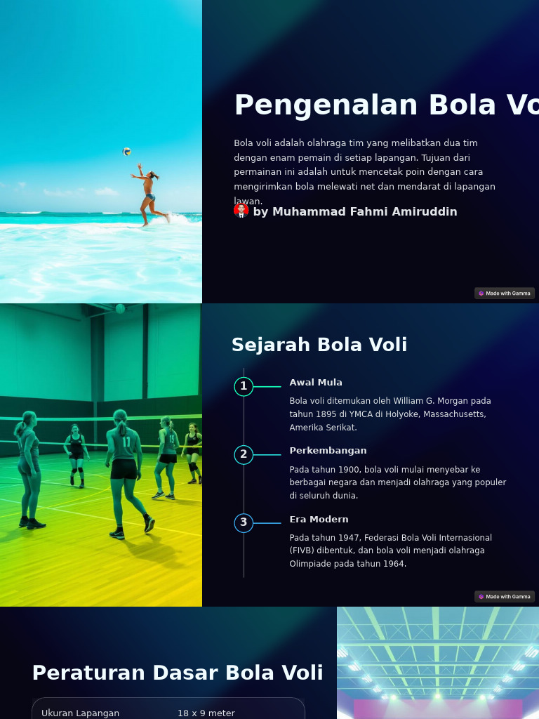 Pengenalan Bola Voli | PDF