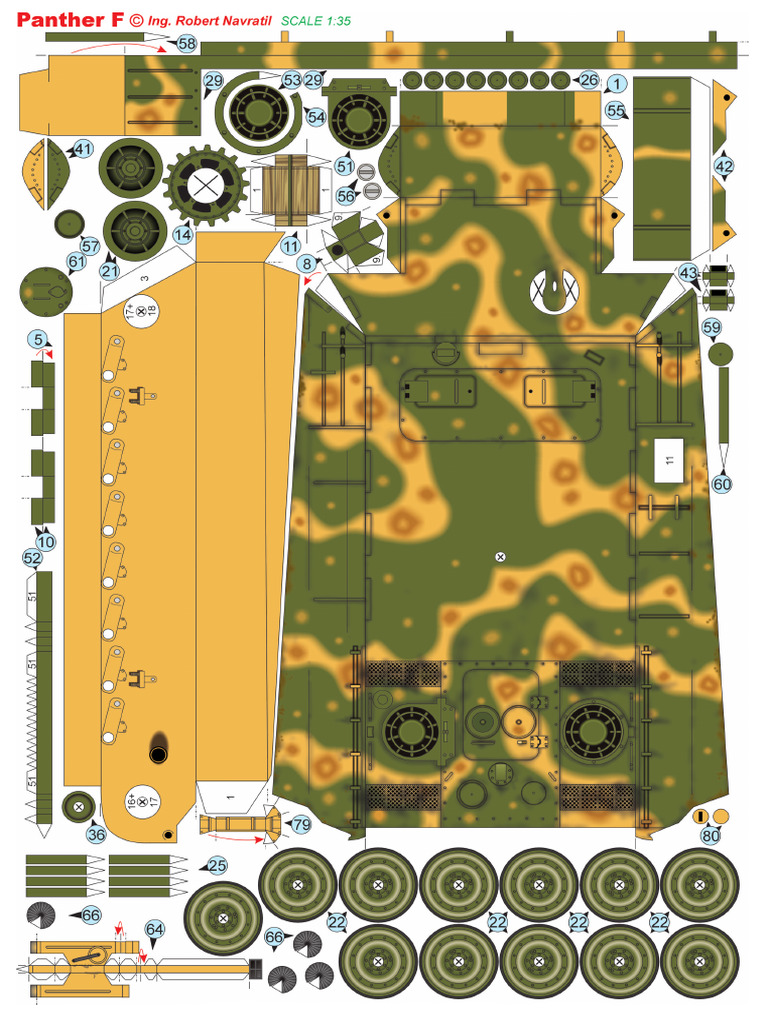 Sd.Kfz.171 Panther Ausf.F | PDF