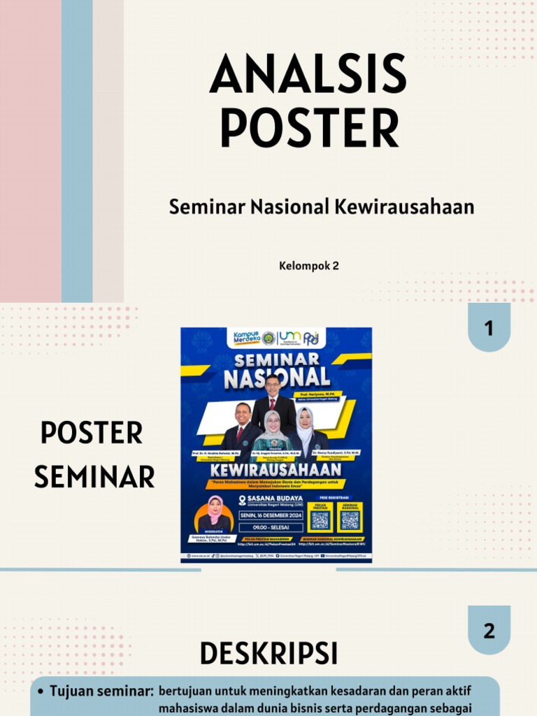 FORMAT Analisis Poster | PDF