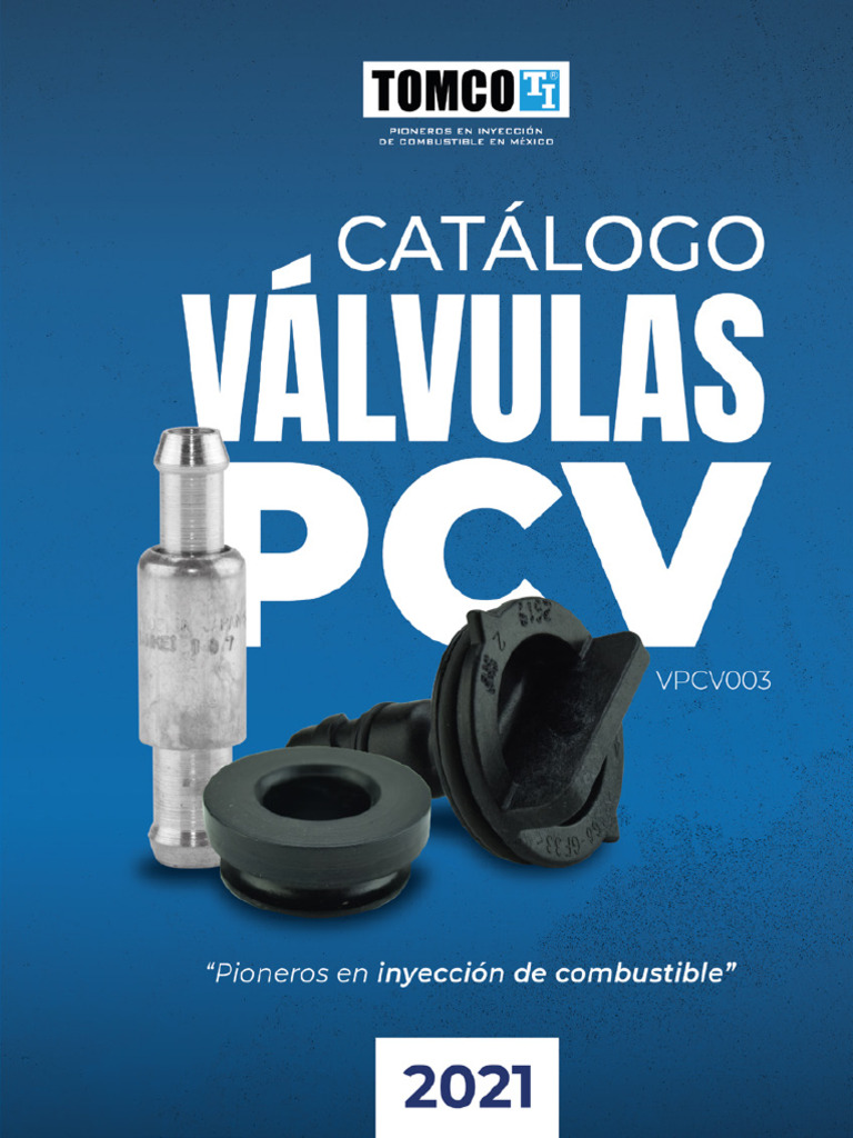 Catalogo Tomco Valvulas PCV 2021 | PDF | Motores generales | Esquivar