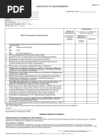 C Checklist of Requirements and Omnibus Sworn Statement | PDF