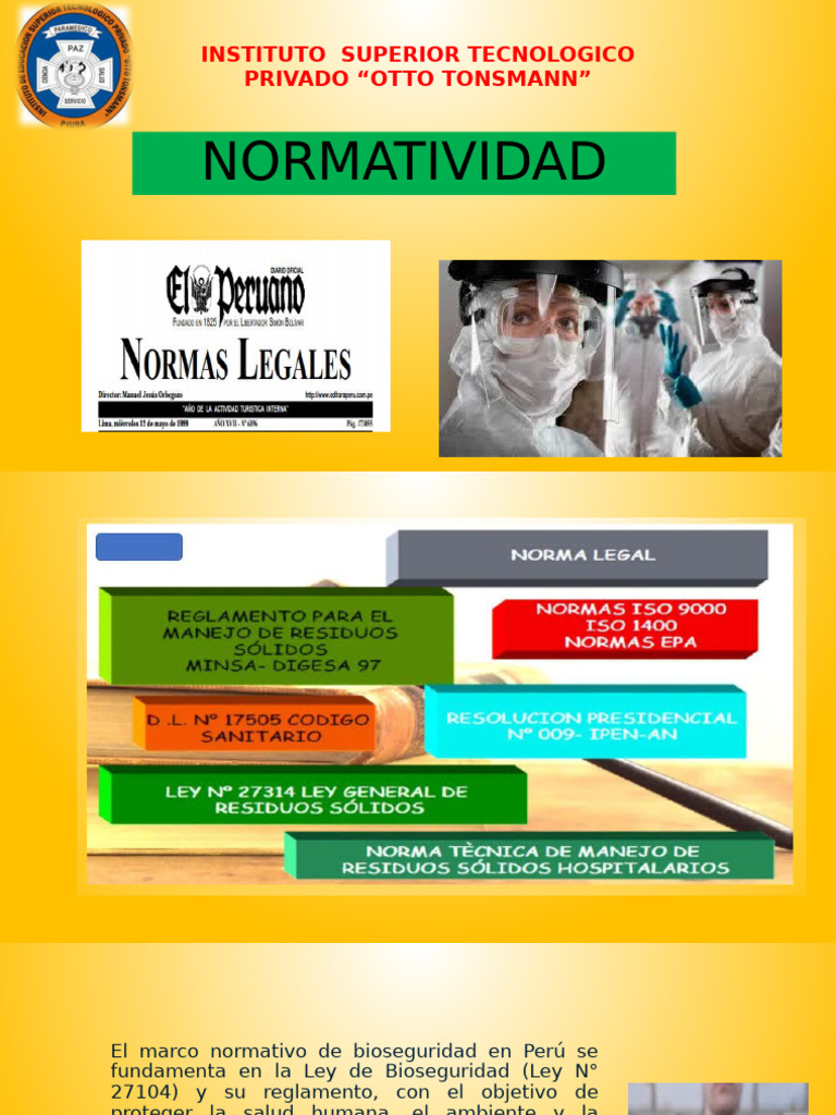 Sesion 3 Normatividad | PDF