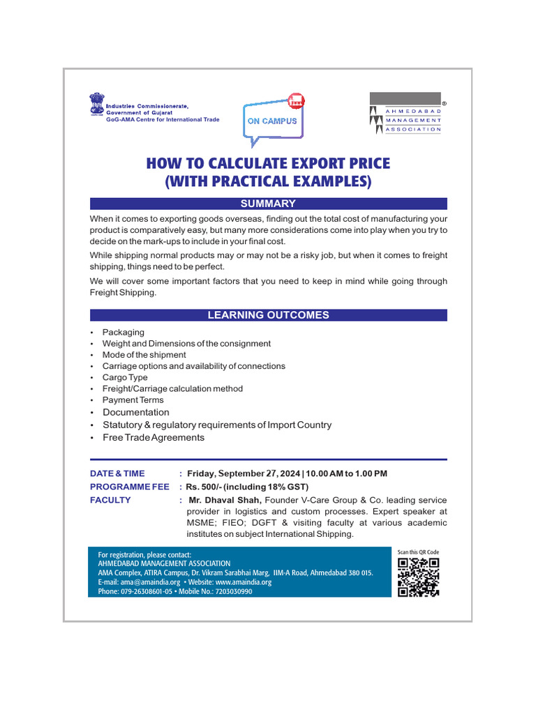 How-to-Calculate-Export-Price-September-27-2024 | PDF
