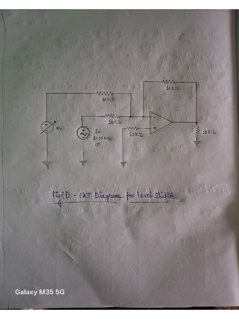 Exp - 04 - Level Shifter CKT Using Op-Amp | PDF