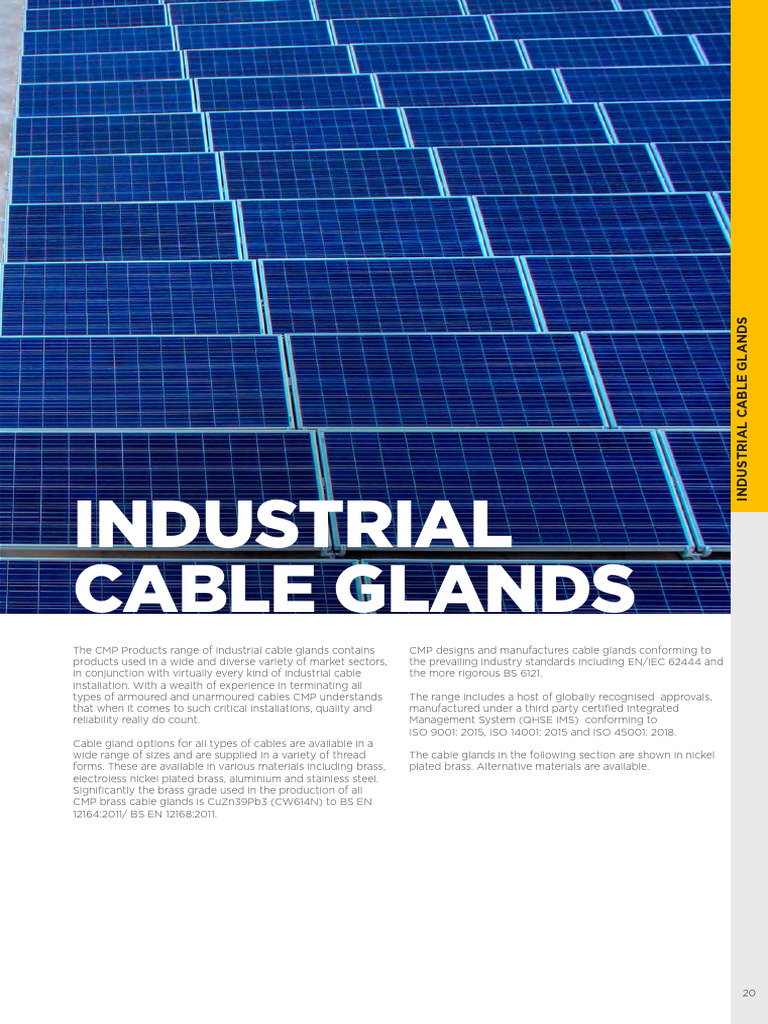 Cable-Gland-Catalogue-21 | PDF