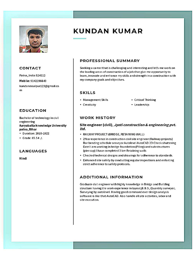 Kundan Resume | PDF