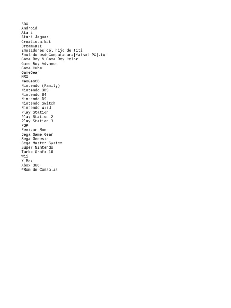 EmuladoresdeComputadora (Yaisel PC) | PDF