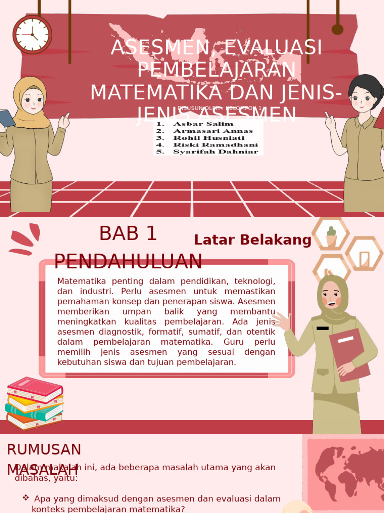 Jenis-Jenis Asesmen Pembelajaran Matematika | PDF