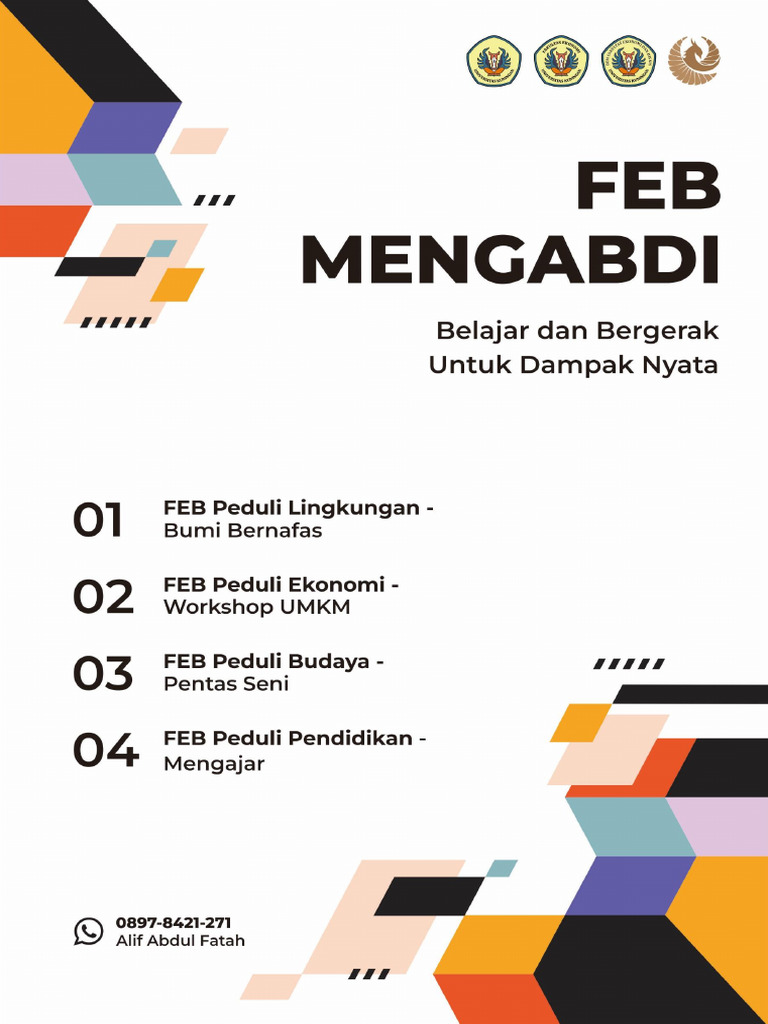 Proposal Kegiatan FEB Mengabdi 2025 | PDF