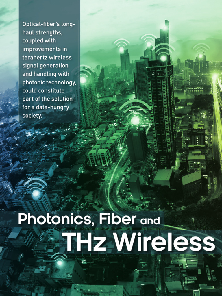 Photonics, Fiber and THZ Wireless Communication | PDF | Radio Spectrum | Terahertz Radiation