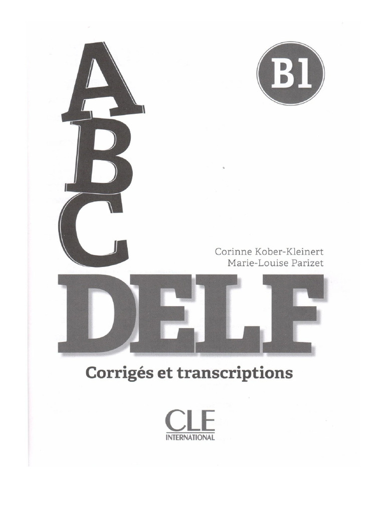 abc delf B1 답지 | PDF