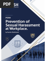 POSH Training Module Overview | PDF