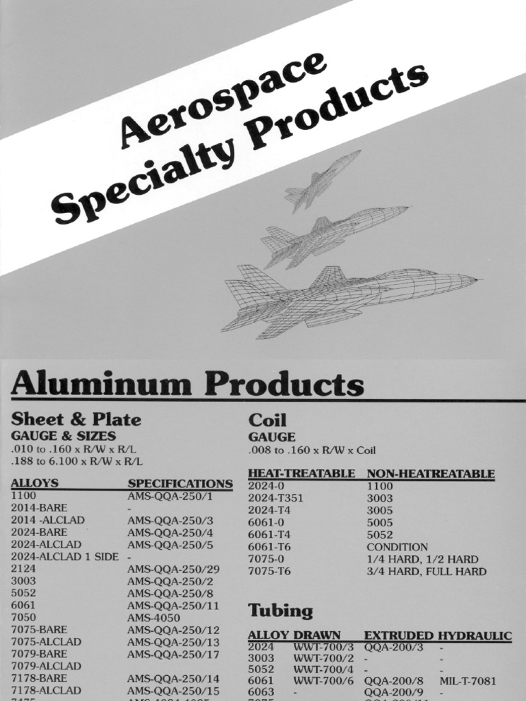 Aerospace Specialty Products | PDF