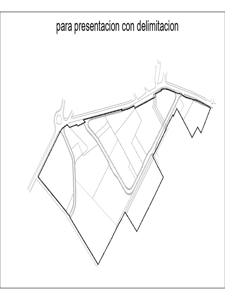 Plano Base Con Delimitacion | PDF