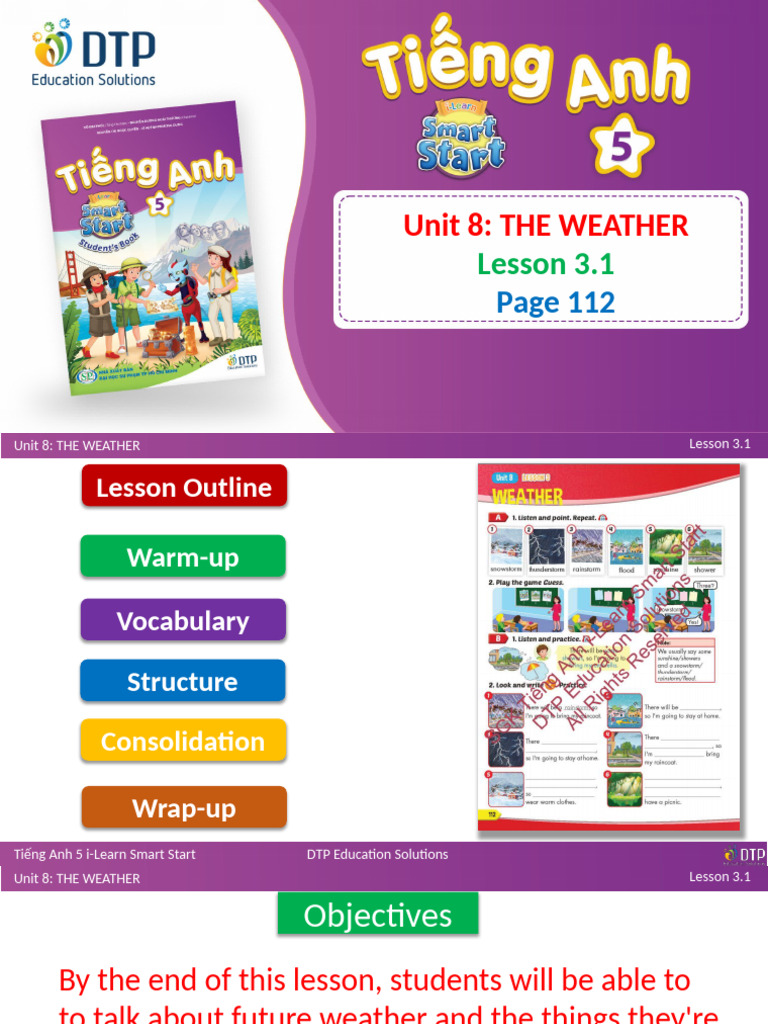 Unit 8 - Lesson 3.1 - Page 112 | PDF | Weather | Meteorological Phenomena