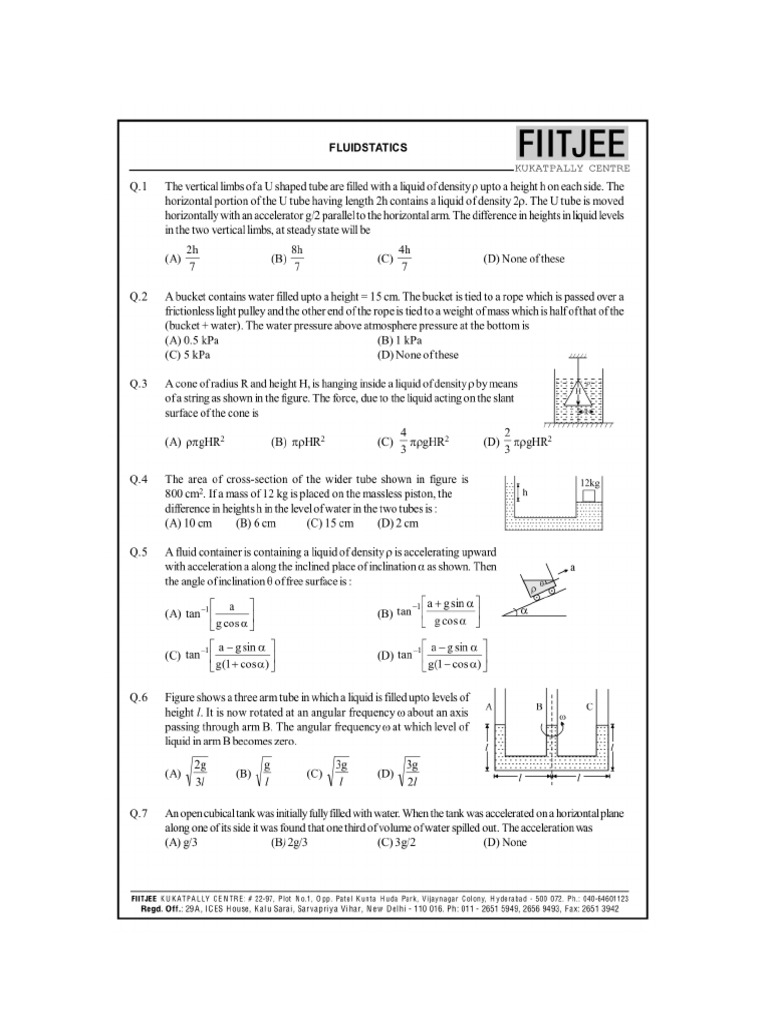 Full Statics Assignment | PDF
