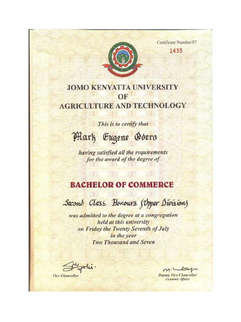 Kenyatta University | PDF