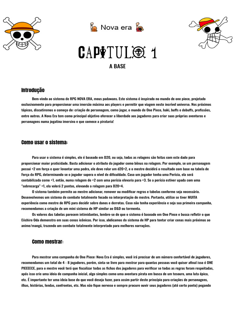 Nova Era | PDF | Jogos de RPG | Moralidade