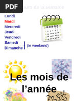 Les Jours, Les Mois Et Les Saisons | PDF