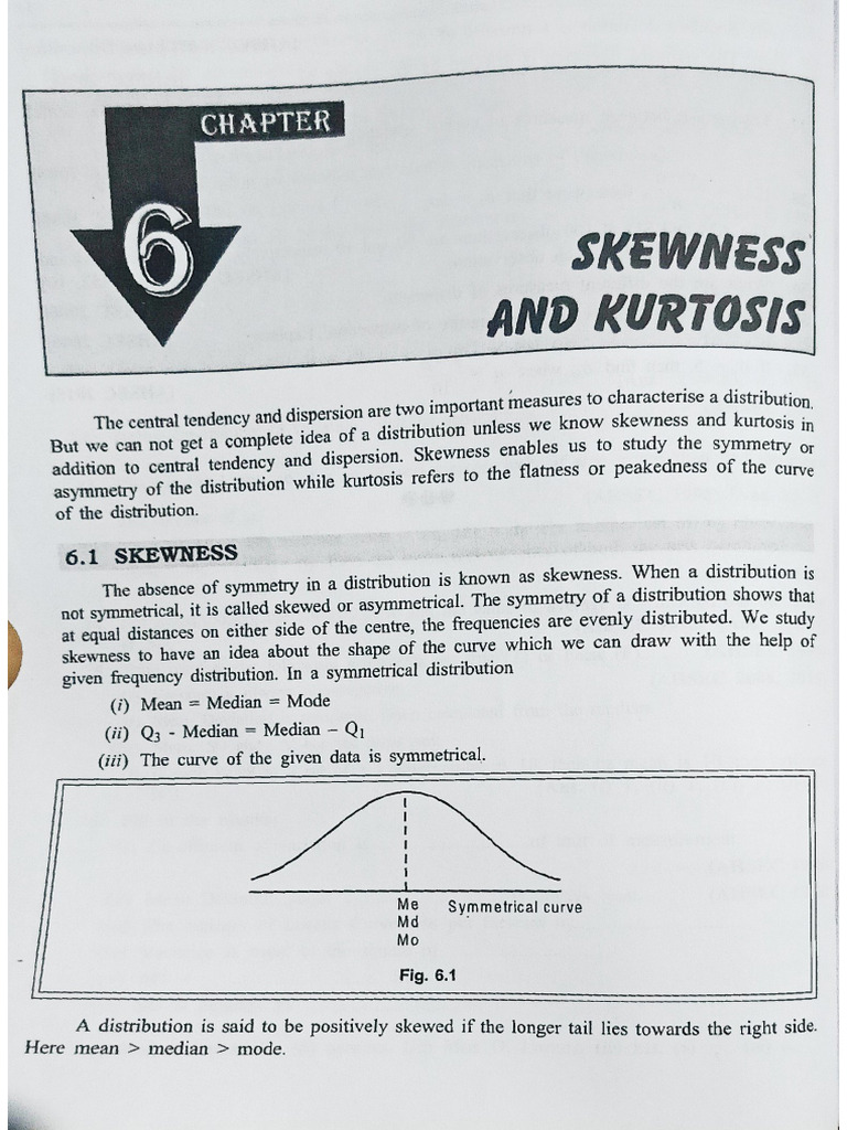 Skewness and Kurtosis | PDF