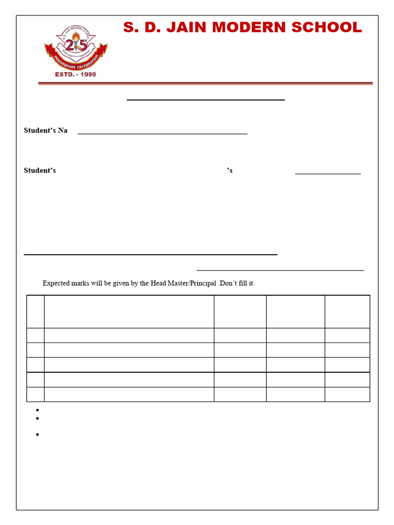 Predicted Score Marksheet Requisition Form 2 | PDF