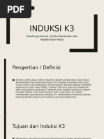 Contoh Safety Induction Di Perusahaan - Pusat Sertifikasi Praset | PDF