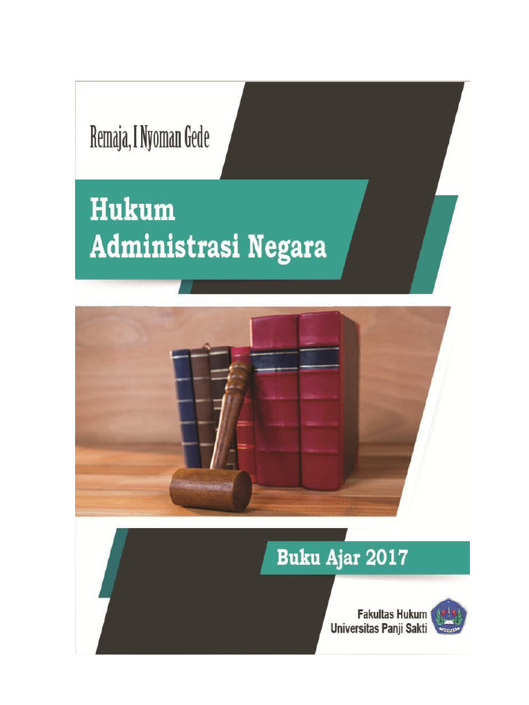 Buku Hukum Administrasi Negara I Nyoman Gede Remaha 2017 | PDF