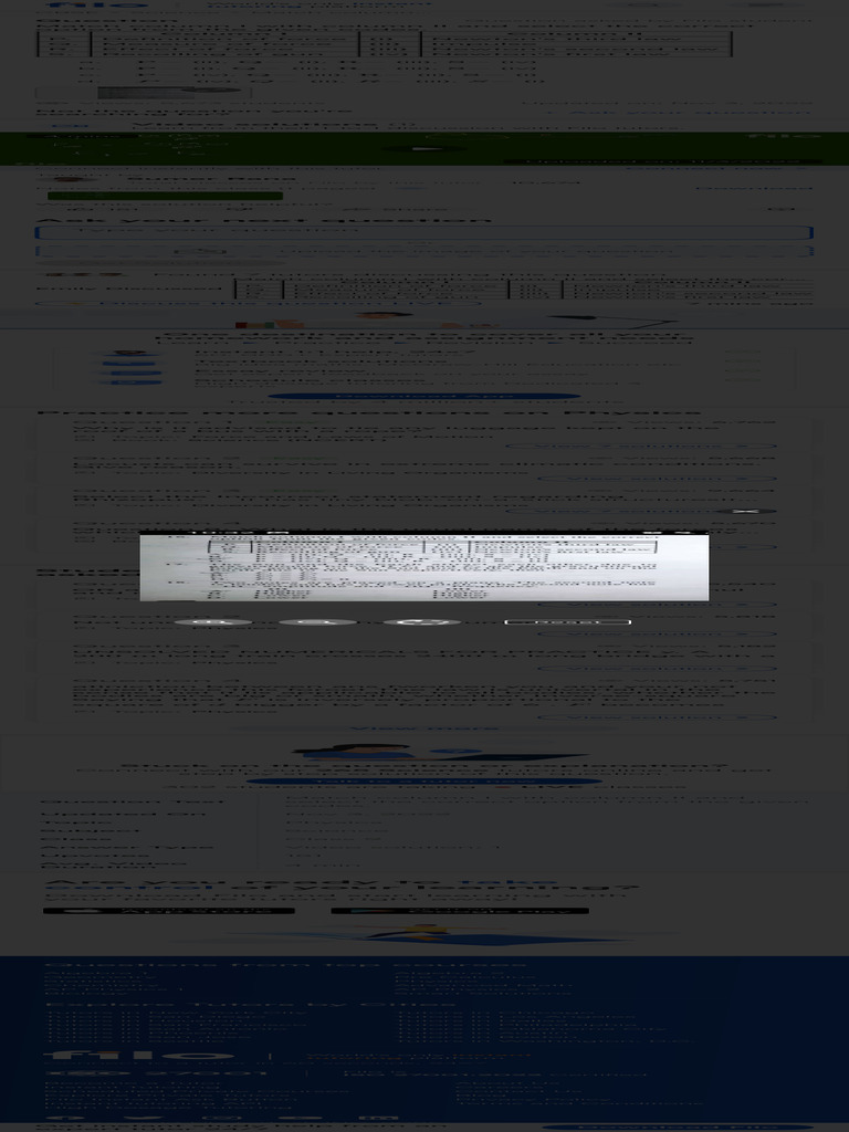 Match Column I With Column II and Select The Correct Option From The ...