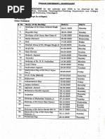 Ipu Holiday List | PDF