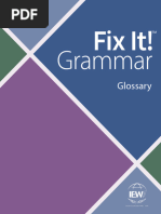 Fix It Grammar Level 1 | PDF | Part Of Speech | Grammatical Number