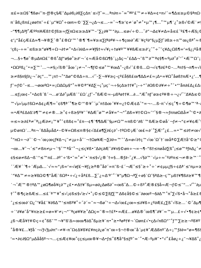 Unreadable Text 3 | PDF