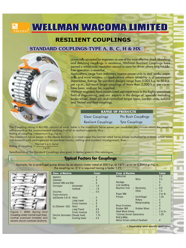 Resilient Coupling | PDF