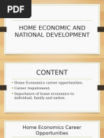 Home Economics Notes | PDF | Home Economics