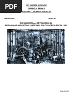 History Notes Grade 8 Term 1 | PDF | Industrial Revolution | Atlantic ...