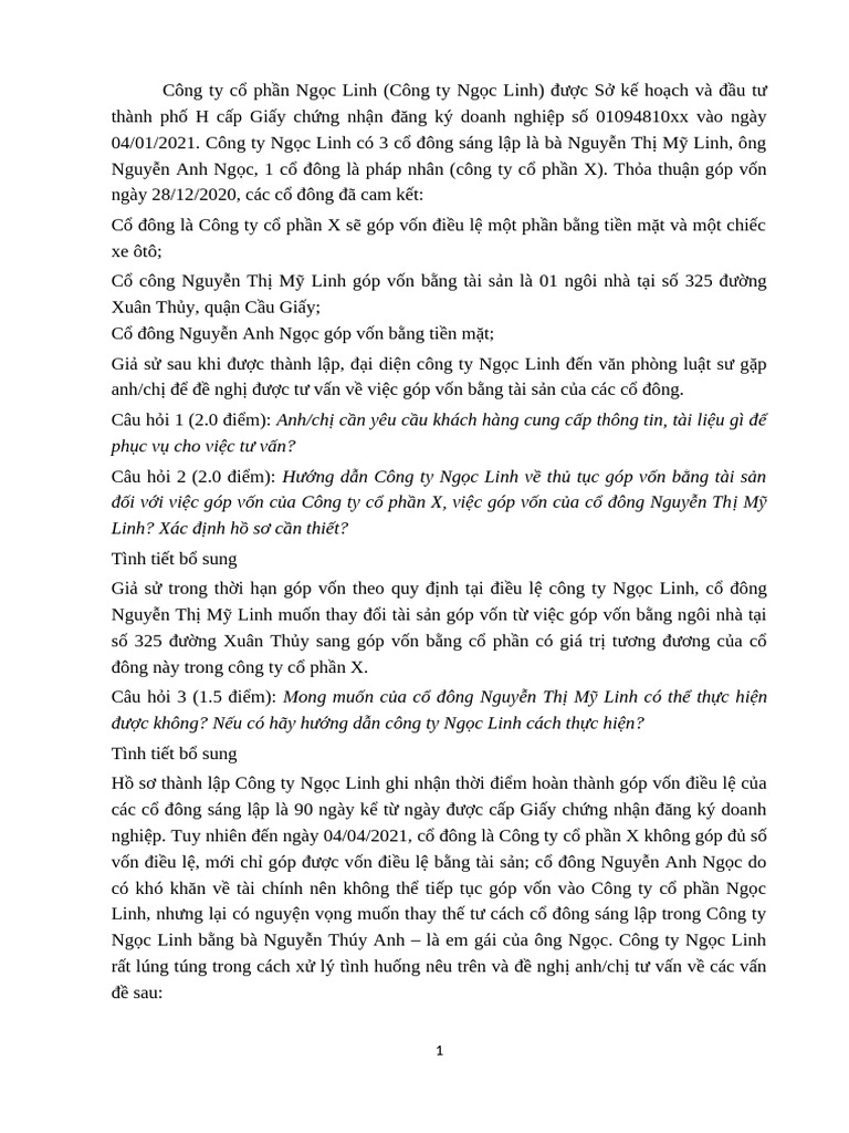 đề mẫu LS3 | PDF