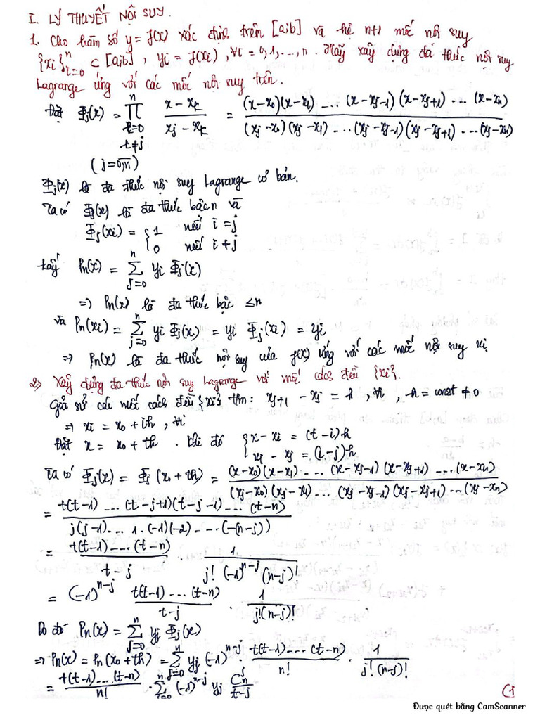 Lý thuyết GTS | PDF