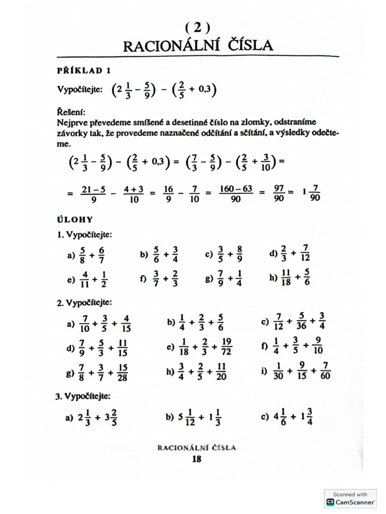 Fortuna - Racionalni Cisla | PDF