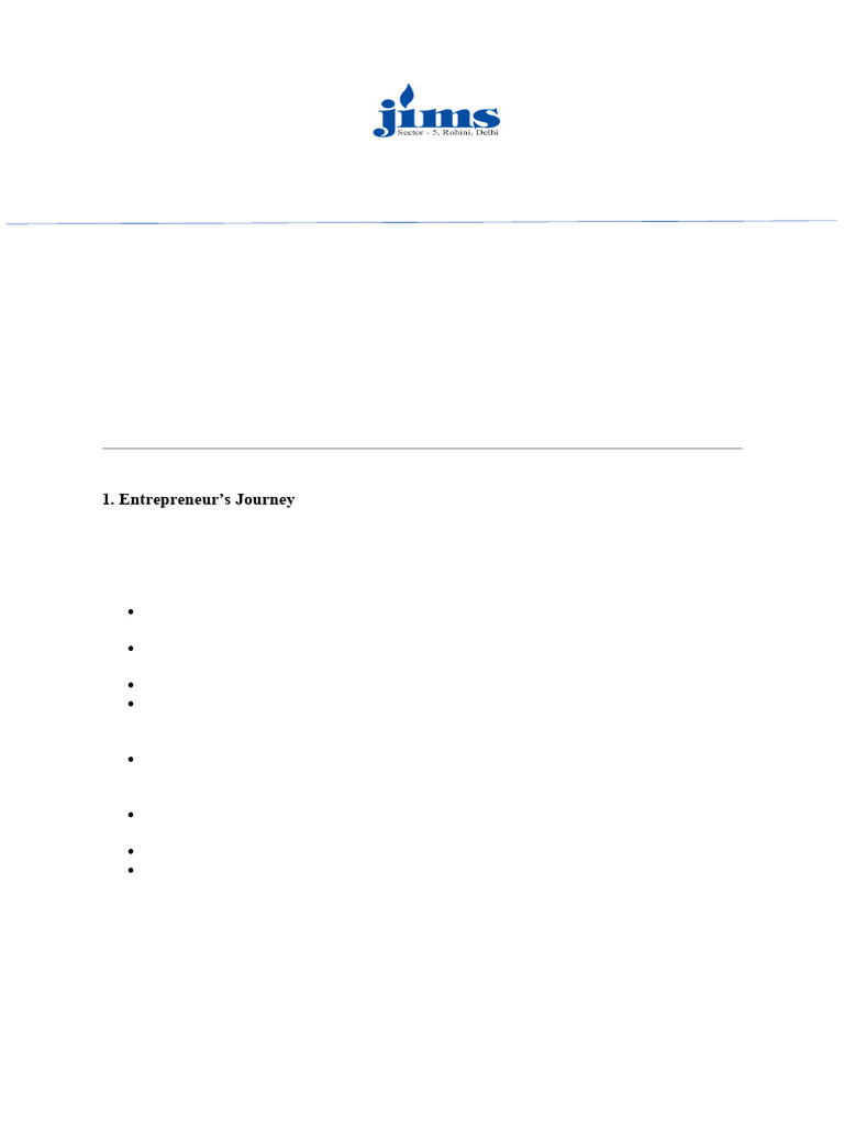 CIE1 ED Instructions ROLEPLAY-3 | PDF | Entrepreneurship | Theory