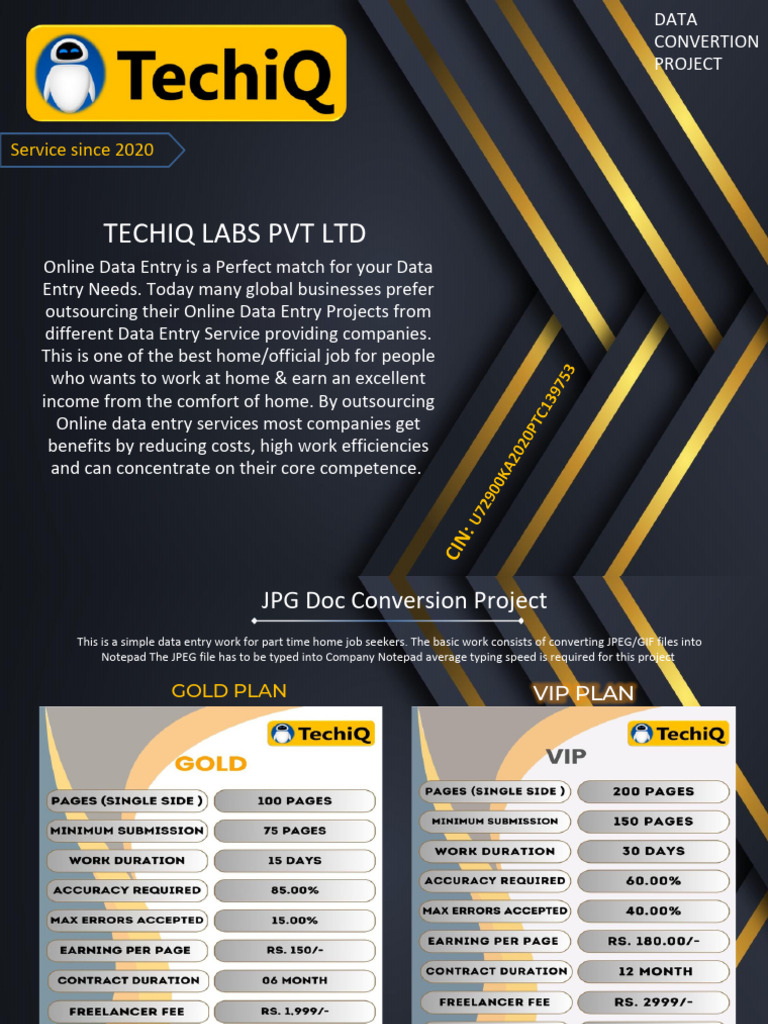 Data Conversion Project Techiq PDF | PDF