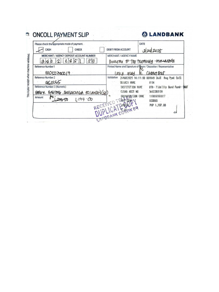 Proof of Payment | PDF