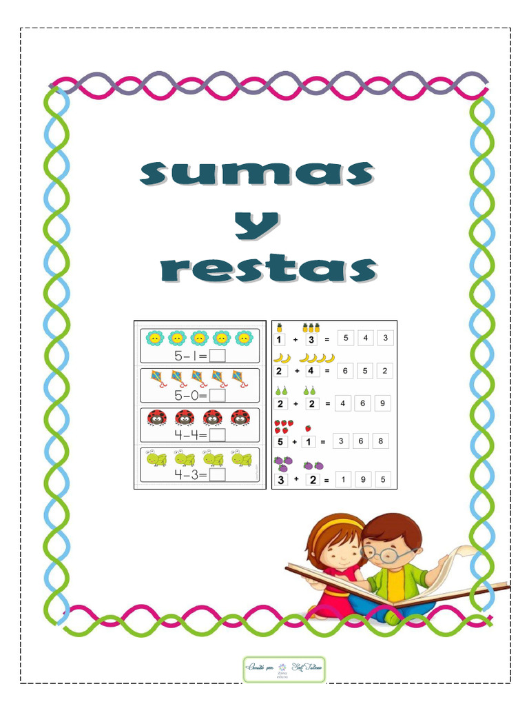 practicando-las-sumas-y-restas | PDF