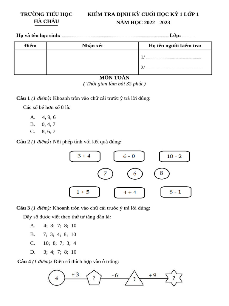 Toán 1 | PDF