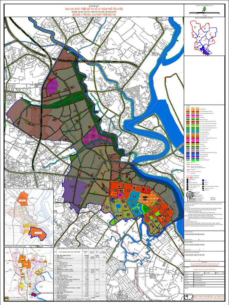 KVPTĐT 10 - 1 - Ban Do Vi Tri Khu Vuc Phat Trien Do Thi 10-QH01 | PDF