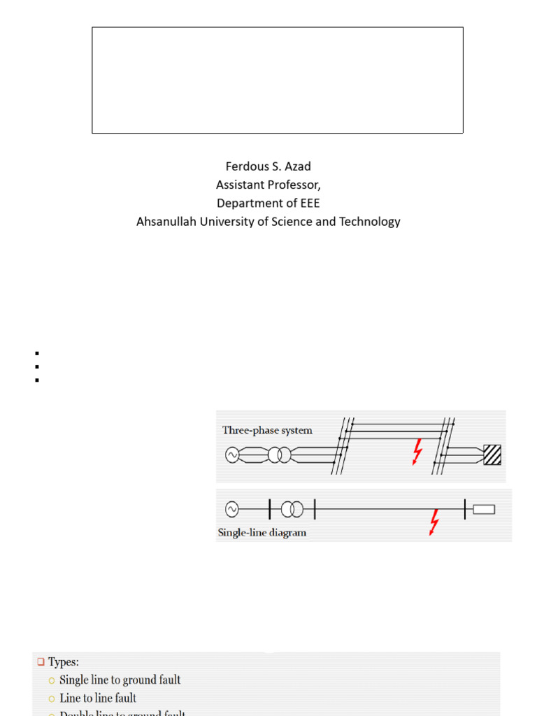 PS2 Lecture 4 Unsymmetrical Faults | PDF | Electrical Impedance | Electrical Engineering