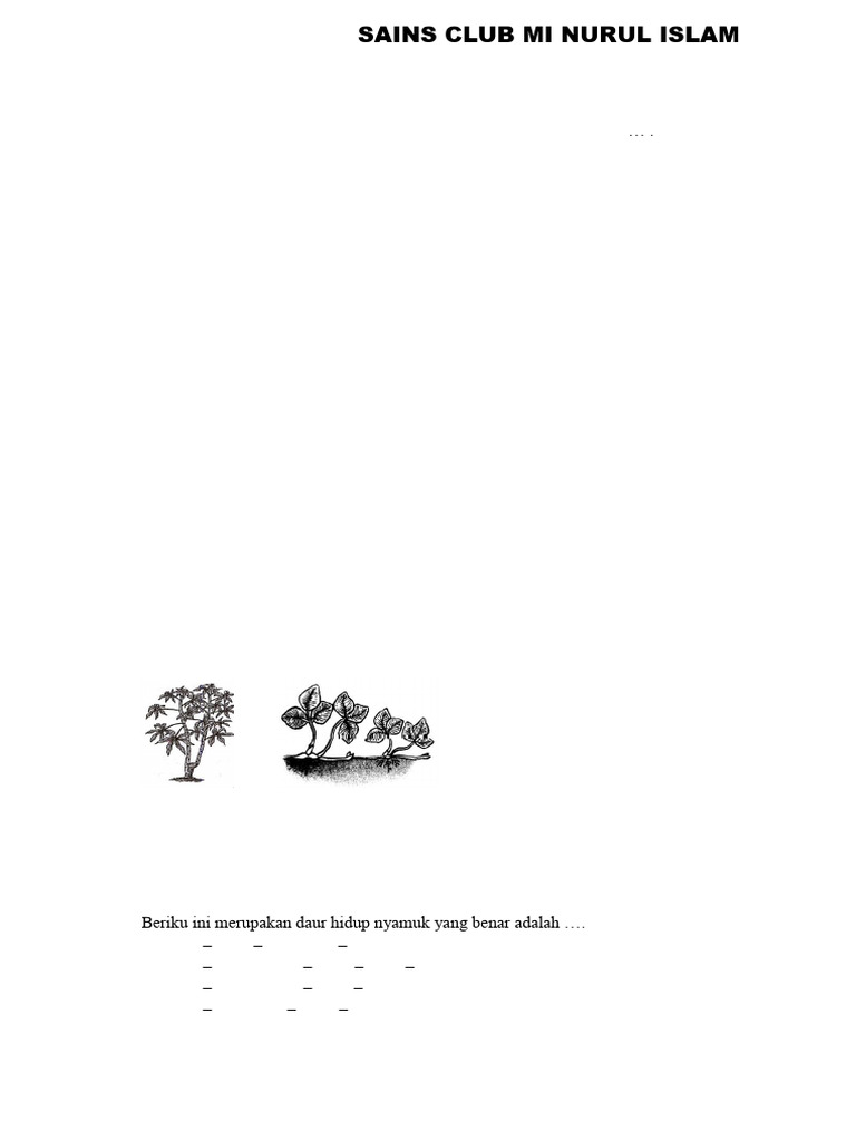 LATIHAN USBN IPA SD Versi 2 | PDF