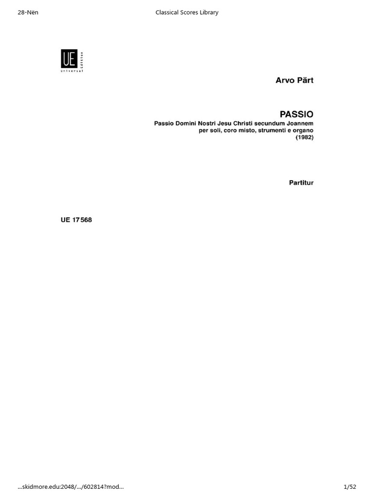 Passio | PDF