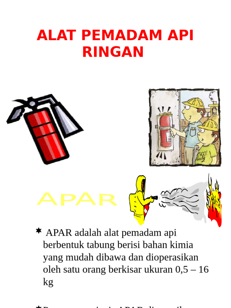 376067950 Safety Briefing Pengenalan Apar Ppt (2) | PDF