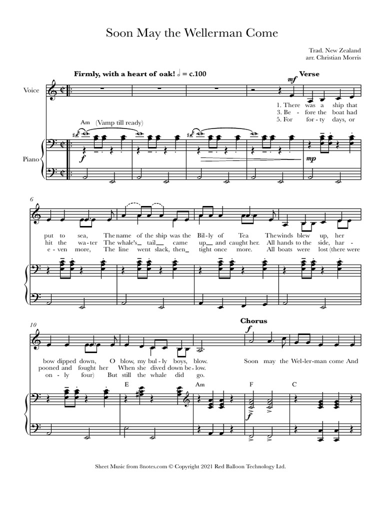 Wellerman Song | PDF